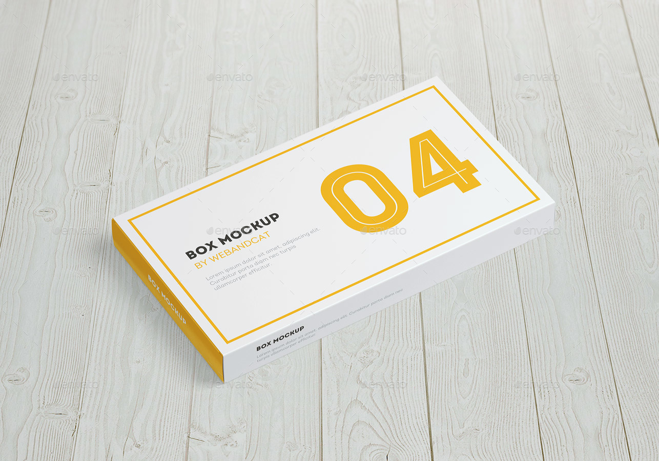 Box Mock-up Bundle, Graphics | GraphicRiver