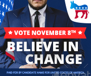 Political Campaign Banner Ads, Web Elements | GraphicRiver