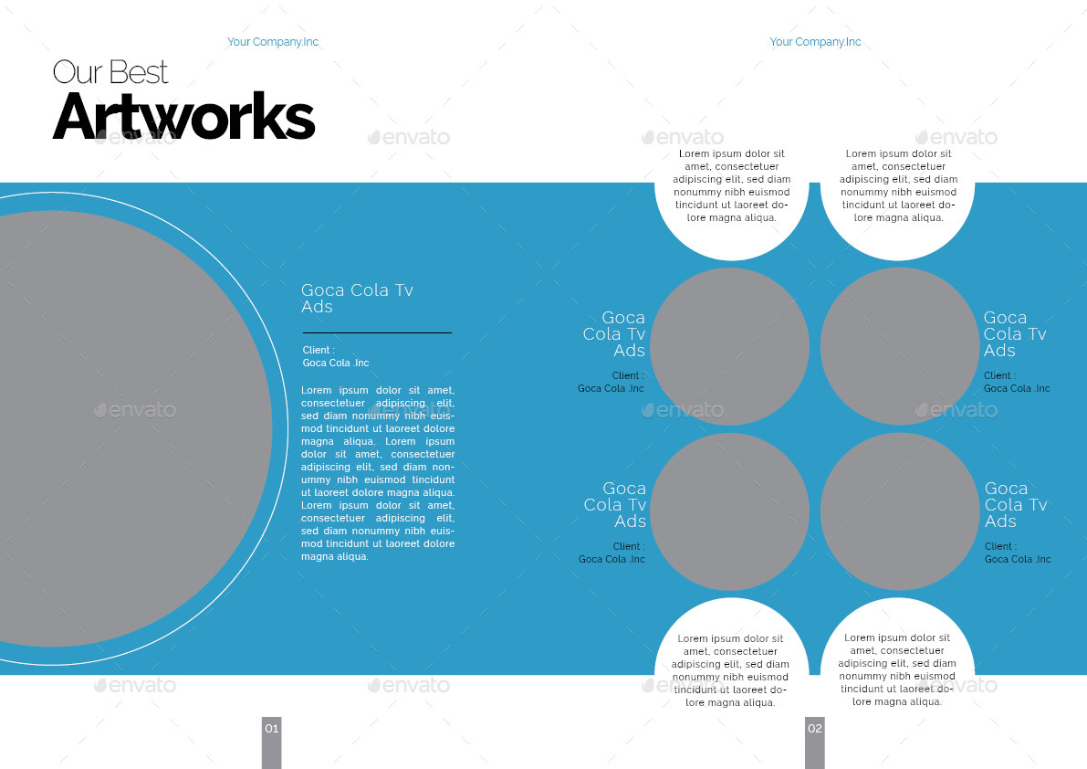Company profile, Print Templates | GraphicRiver