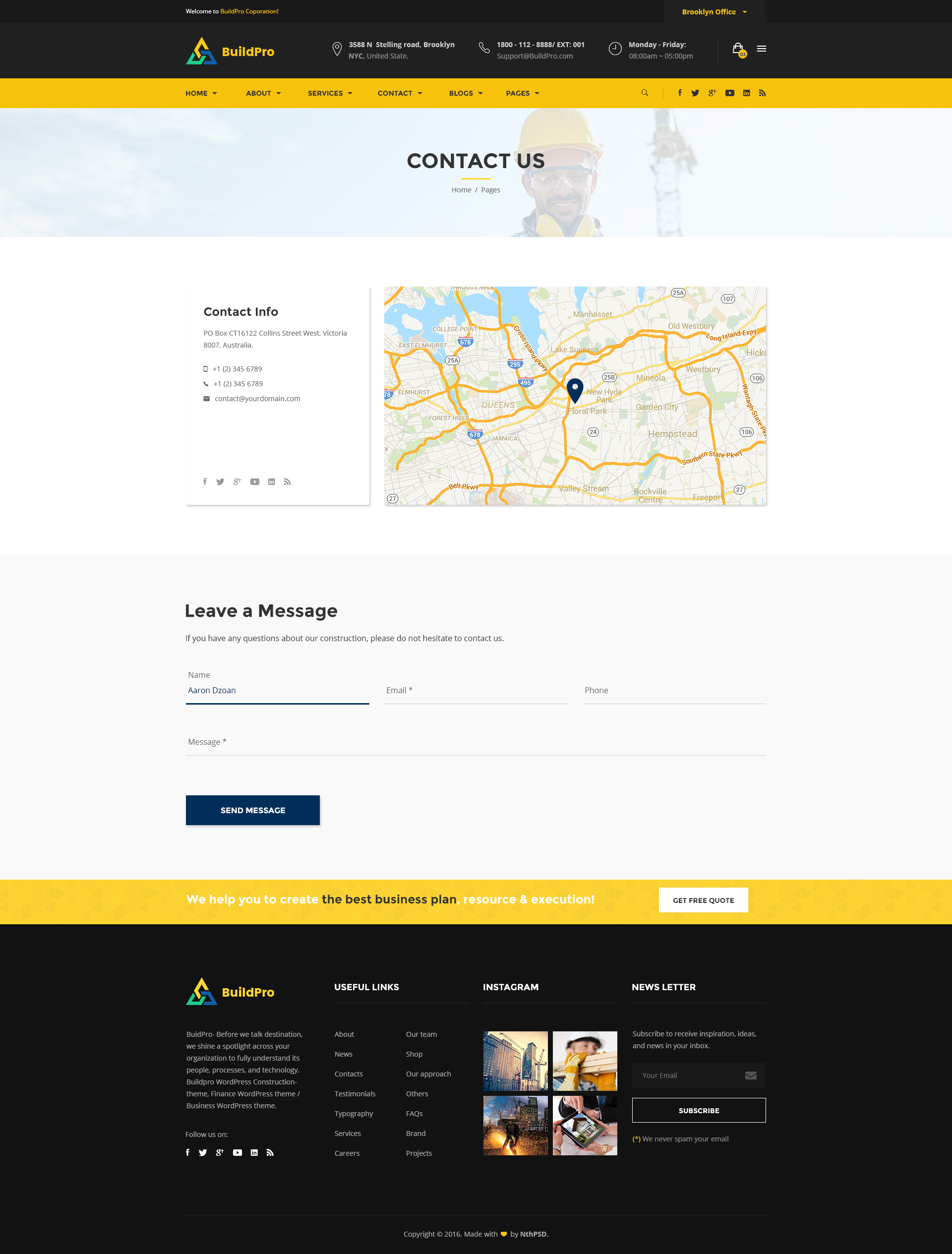 BuildPro - Construction PSD Templates by zozo-studio | ThemeForest