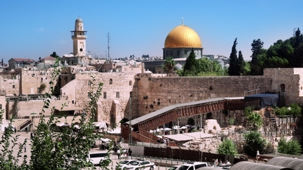 Holy Places In Jerusalem, Stock Footage | VideoHive