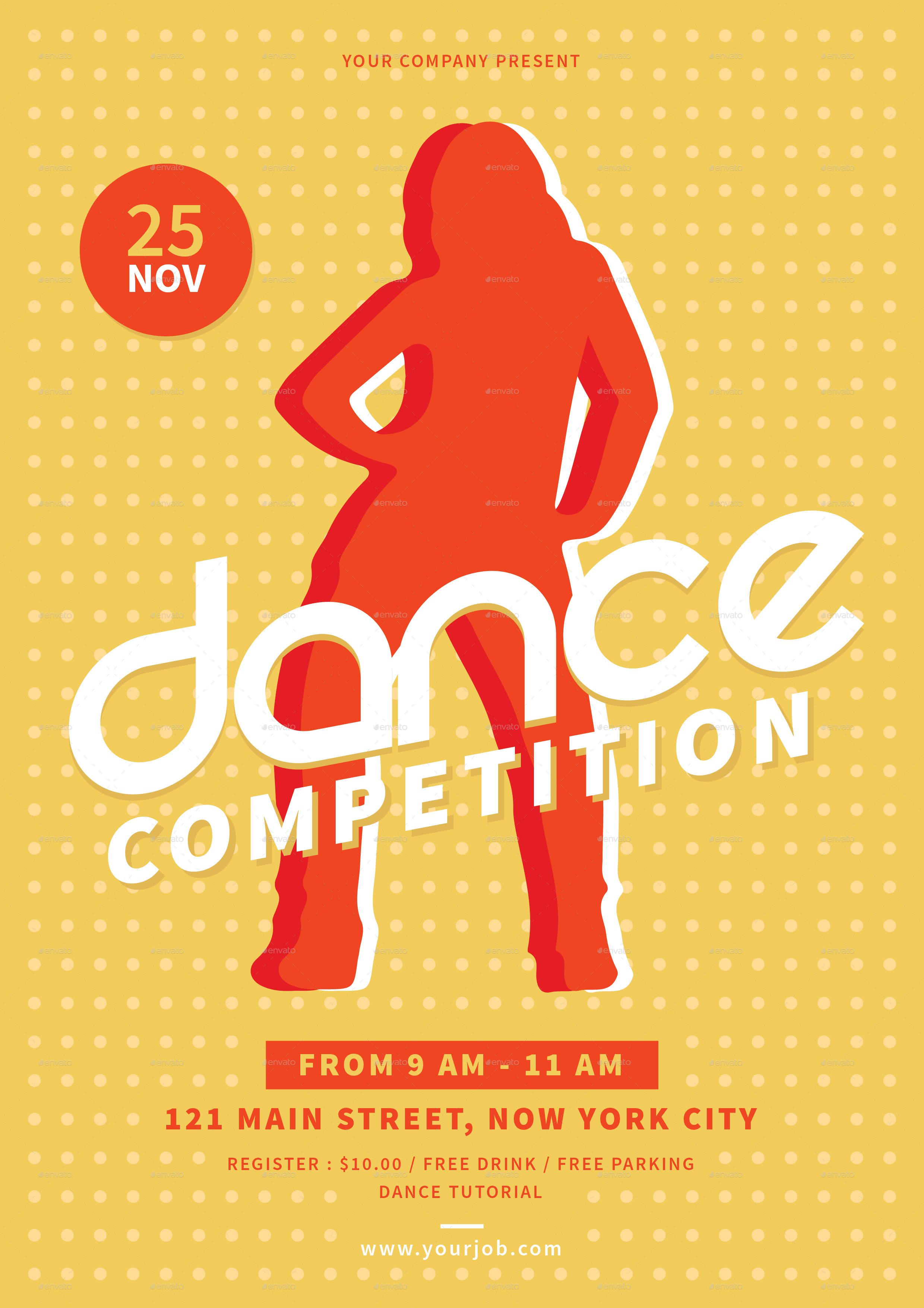 Pop Dance Flyer, Print Templates | GraphicRiver