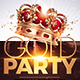 Gold Party Flyer | Special Birthday, Print Templates | GraphicRiver