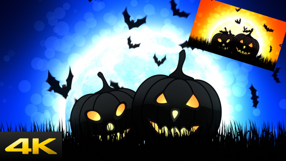 Halloween Pumpkins, Motion Graphics | VideoHive