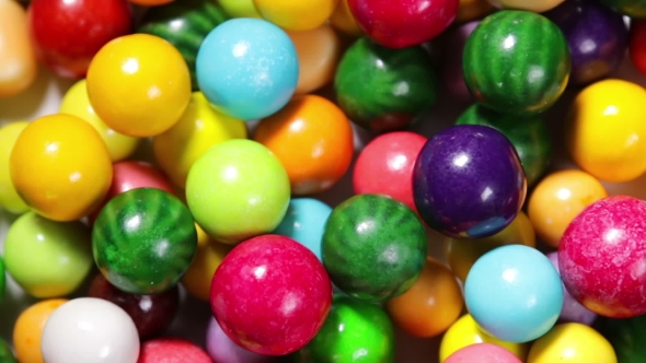 Multi-colored Chewing Gum, Stock Footage | VideoHive