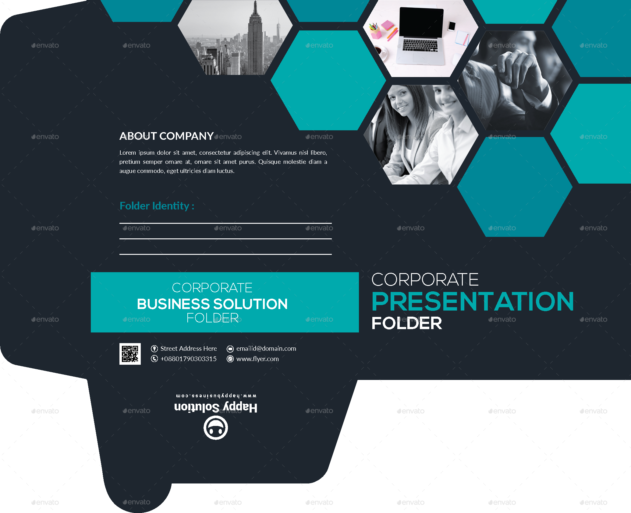 Presentation Folder, Print Templates | GraphicRiver