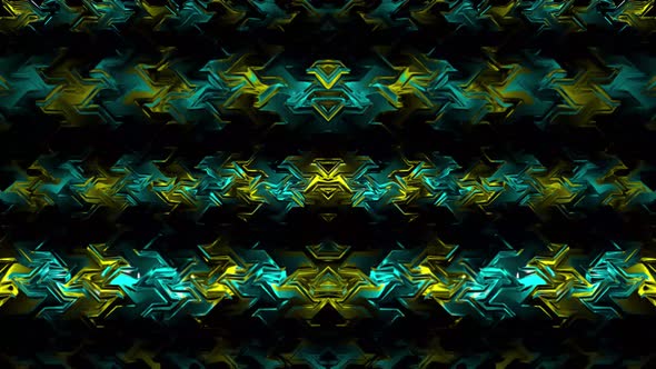 Cyan-Green Abstract Loop Background, Motion Graphics | VideoHive