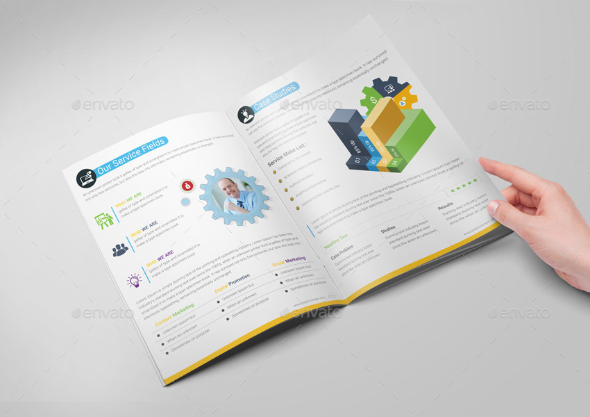 Smart Goals Business Brochure Templates, Print Templates | GraphicRiver