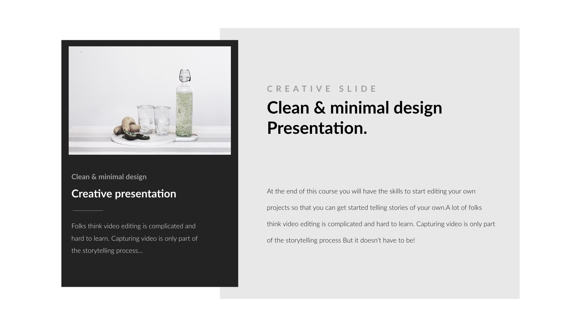 Concise - Minimal PowerPoint Presentation, Presentation Templates ...