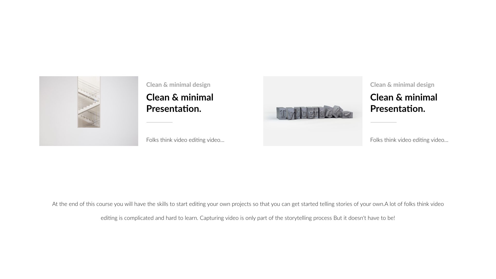 Concise - Minimal PowerPoint Presentation, Presentation Templates ...
