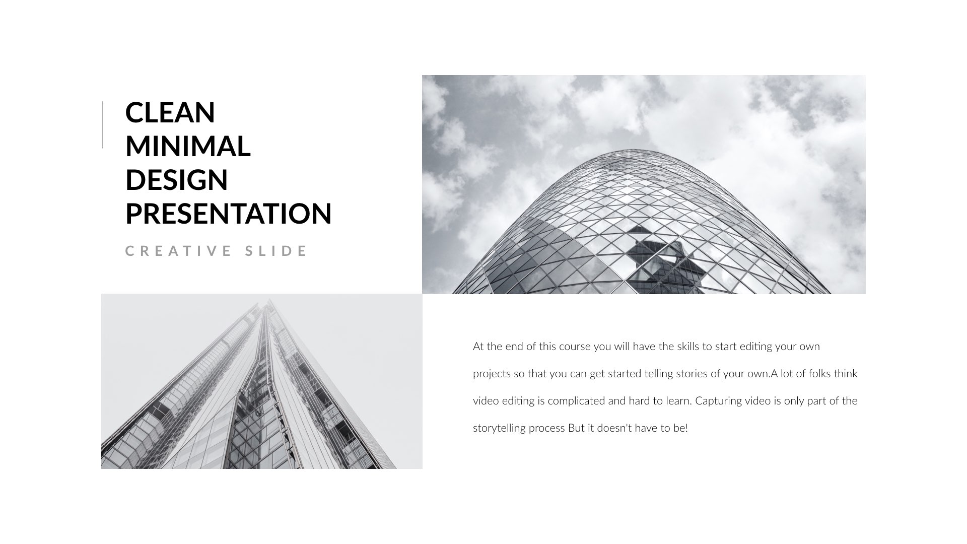 Concise - Minimal PowerPoint Presentation, Presentation Templates ...