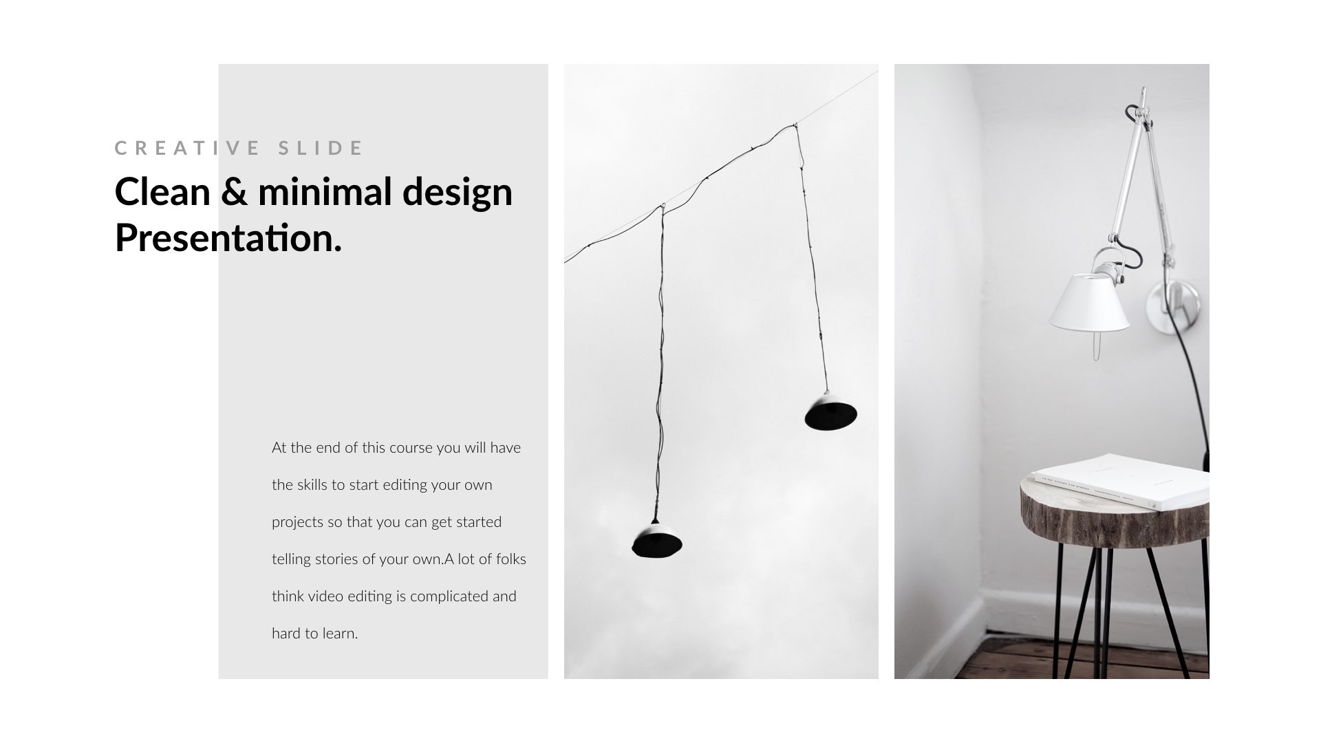 Concise - Minimal PowerPoint Presentation, Presentation Templates ...