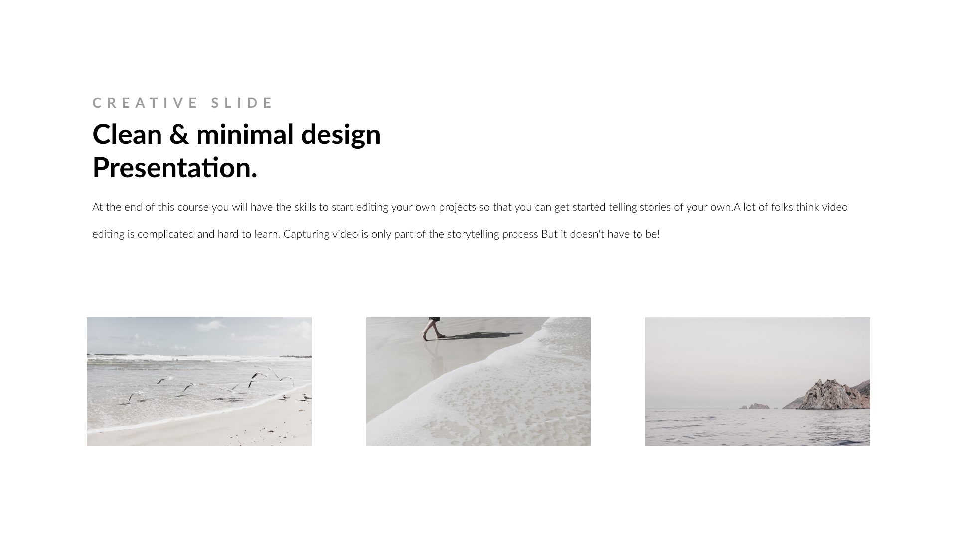 Concise - Minimal PowerPoint Presentation, Presentation Templates ...