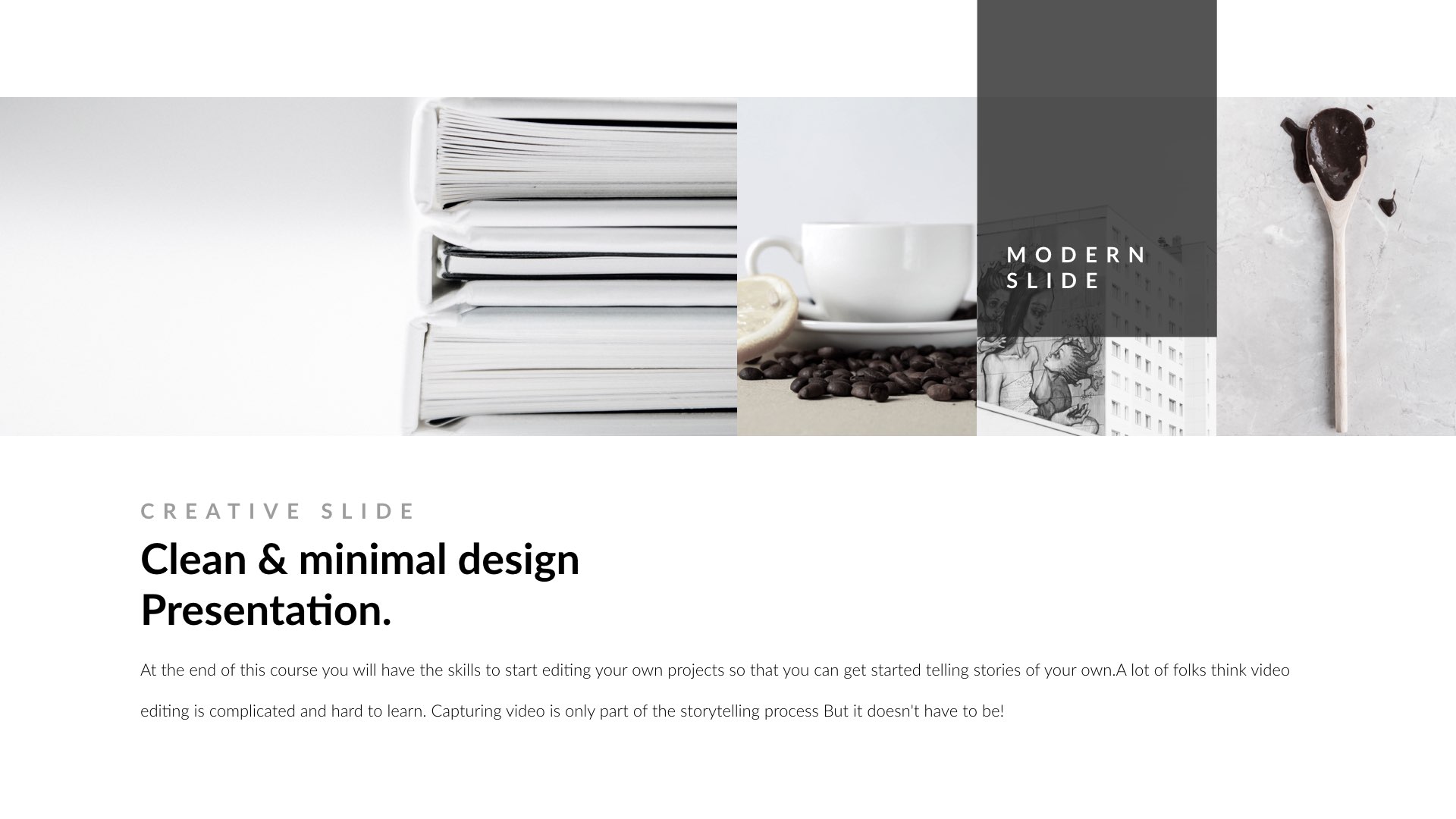 Concise - Minimal PowerPoint Presentation, Presentation Templates ...