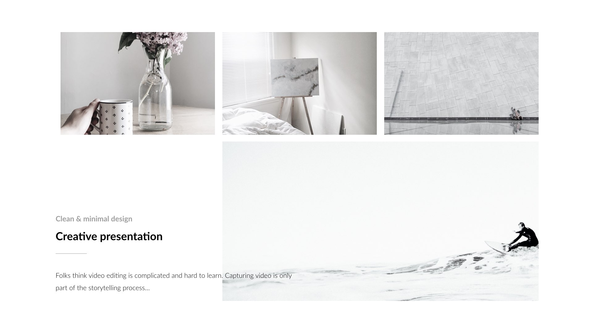 Concise - Minimal PowerPoint Presentation, Presentation Templates ...