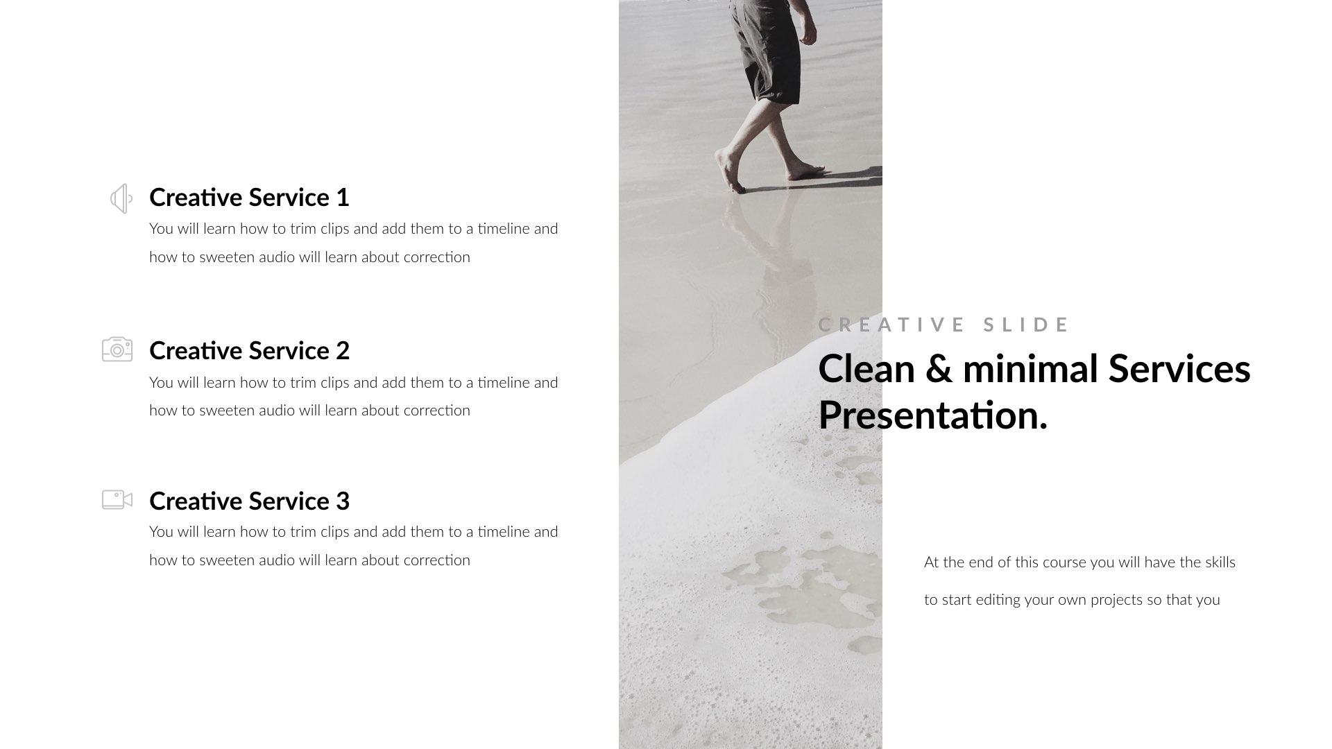 Concise - Minimal PowerPoint Presentation, Presentation Templates ...