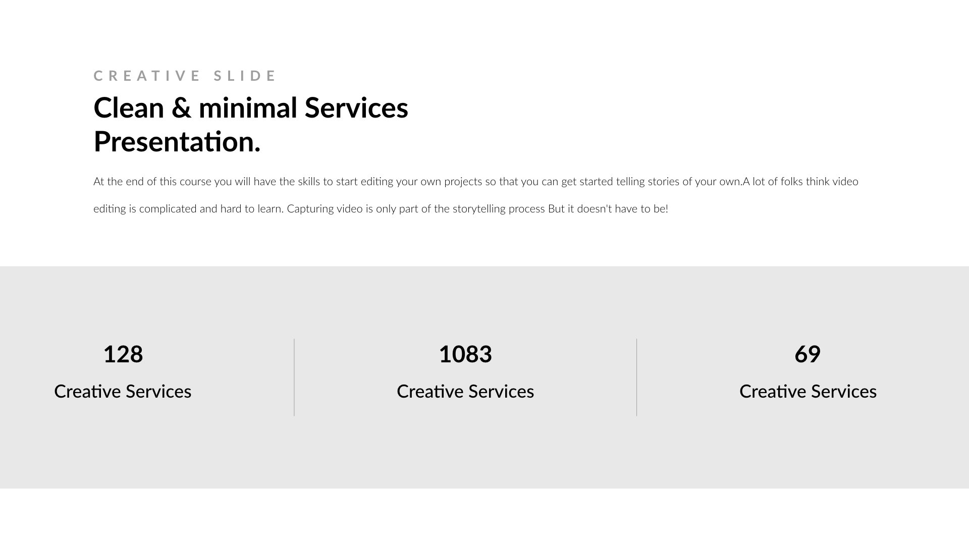Concise - Minimal PowerPoint Presentation, Presentation Templates ...