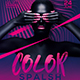 Color Splash Party Flyer, Print Templates | GraphicRiver