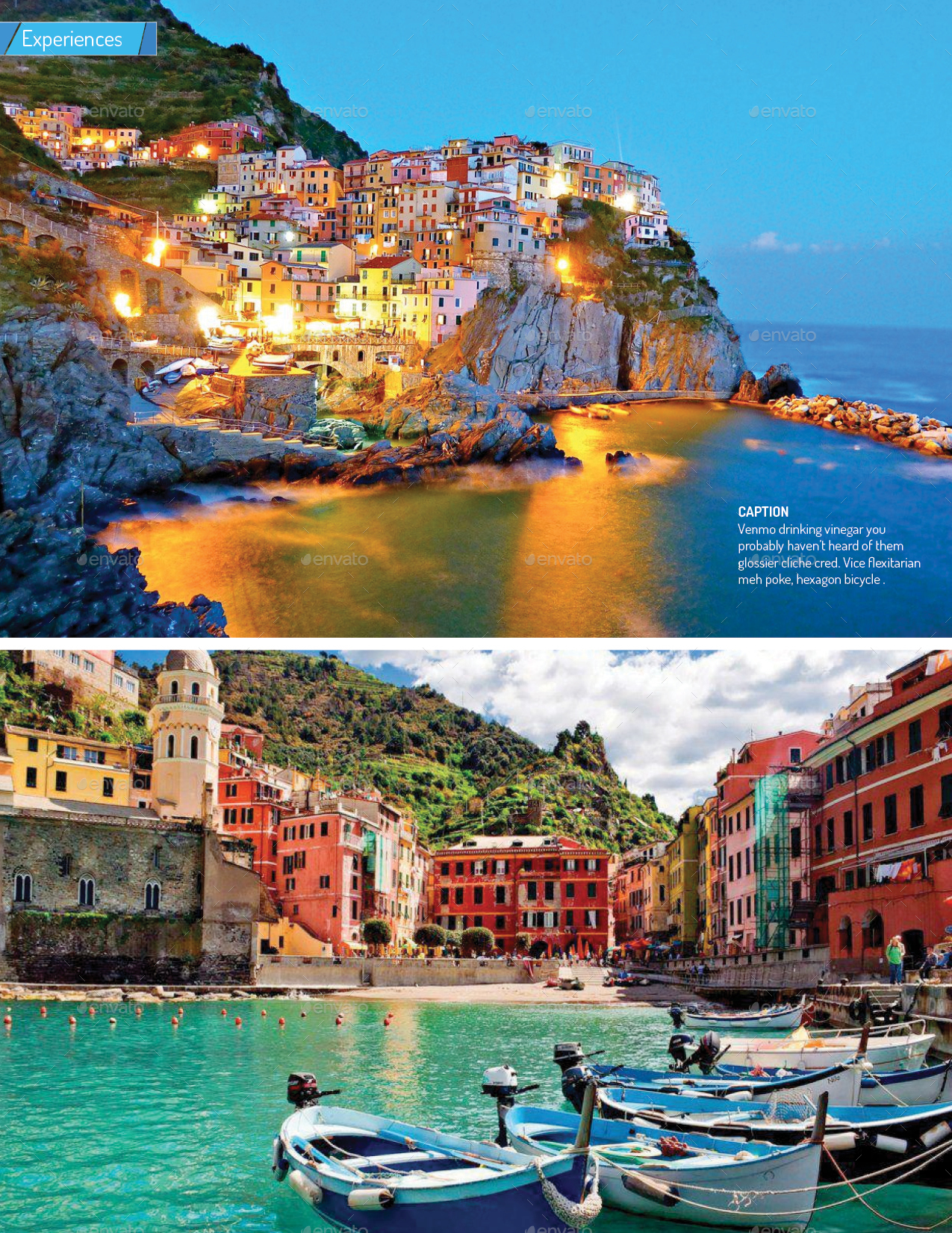 Travel Magazine Template, Print Templates | GraphicRiver