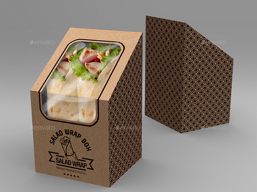 Fast Food Boxes Vol.5:Take Out Packaging Mock Ups by ina717 | GraphicRiver