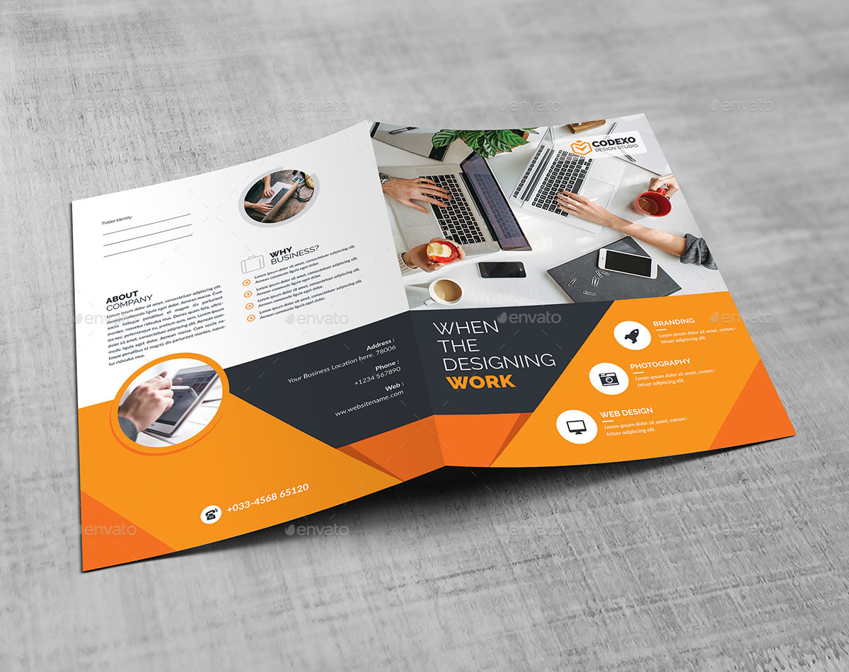 Presentation Folder, Print Templates | GraphicRiver