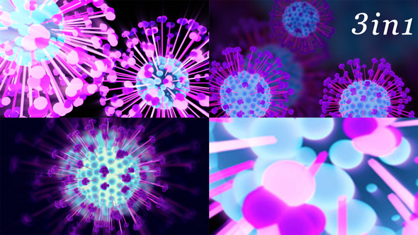 Delicate Flower - VJ Loop Pack (3in1), Motion Graphics | VideoHive
