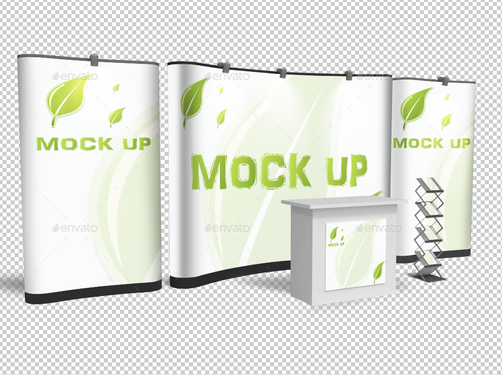 Trade Show Booth Mock-Up, Graphics | GraphicRiver