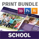School Print Bundle, Print Templates | GraphicRiver