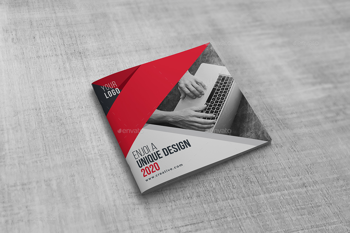 Square Bi-Fold, Print Templates | GraphicRiver