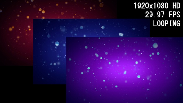 Hexagons DOF Looping Background 3-Pack, Motion Graphics | VideoHive