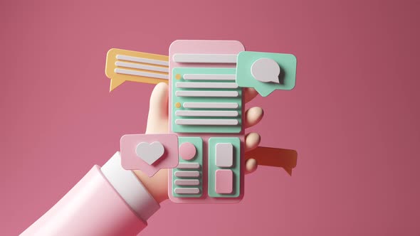 Mobile Notifications, Motion Graphics | VideoHive