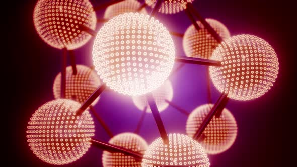 Loop Atom Model, Motion Graphics | VideoHive