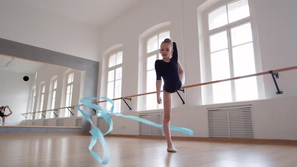 Exercises with Ribbon, Stock Footage | VideoHive