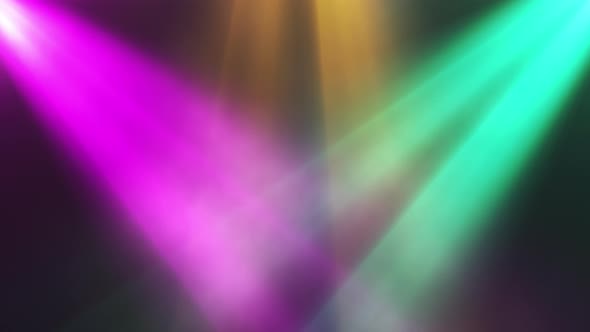 Bright Colorful Spotlights, Motion Graphics | VideoHive