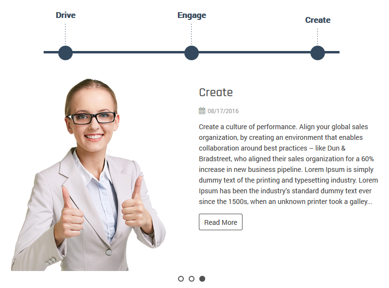 Timeline and History Slider - Vertical and Horizontal Responsive ...