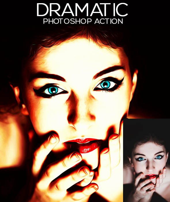 Dramatic Photoshop Action, Add-ons | GraphicRiver