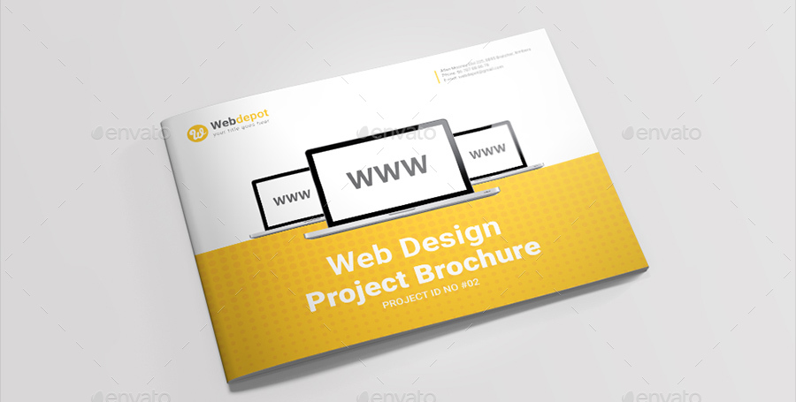 Landscape Web Design Brochure, Print Templates | GraphicRiver