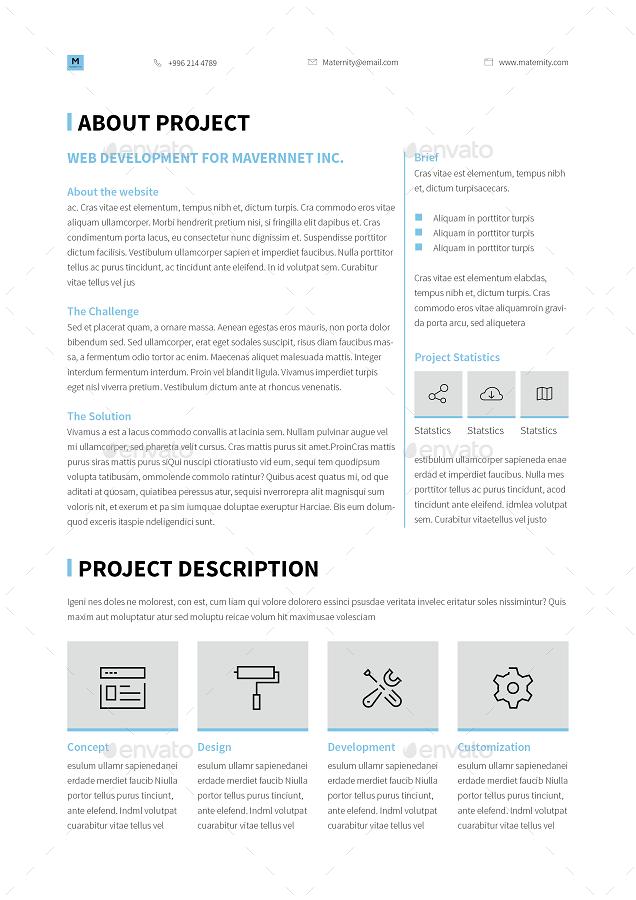 Brief Proposal, Print Templates | GraphicRiver