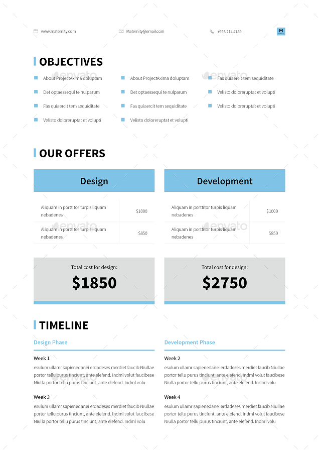 Brief Proposal, Print Templates | GraphicRiver