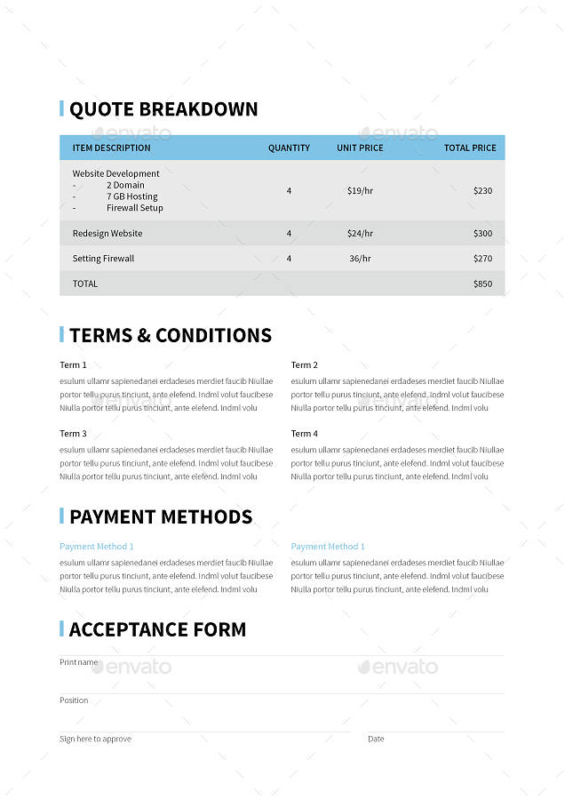 Brief Proposal, Print Templates | GraphicRiver