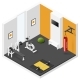 Home Fitness Room Isometric Icon Set, Vectors | GraphicRiver