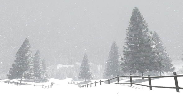 Walking in Snow, Motion Graphics | VideoHive