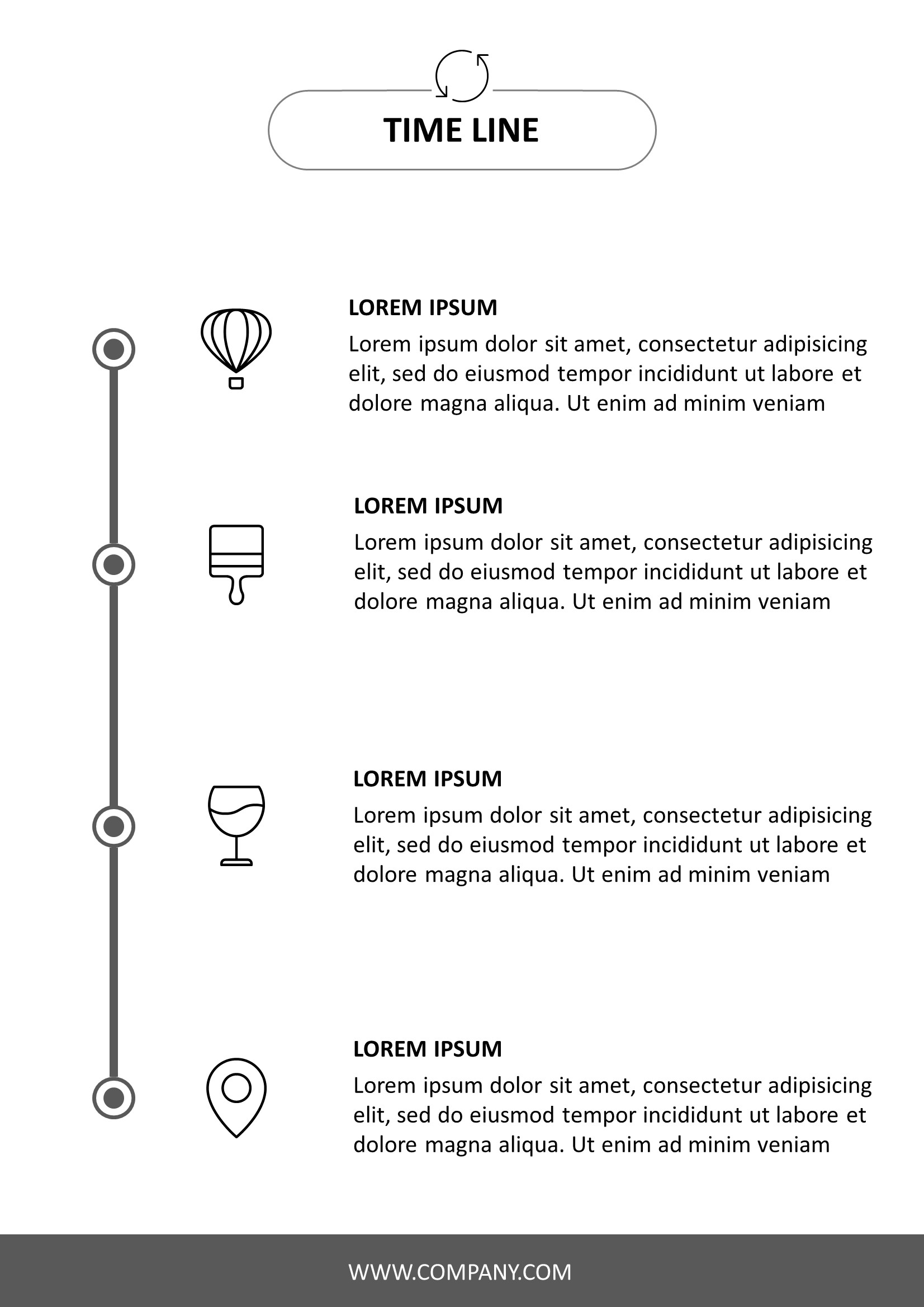 Creative Vertical - PowerPoint Template, Presentation Templates ...