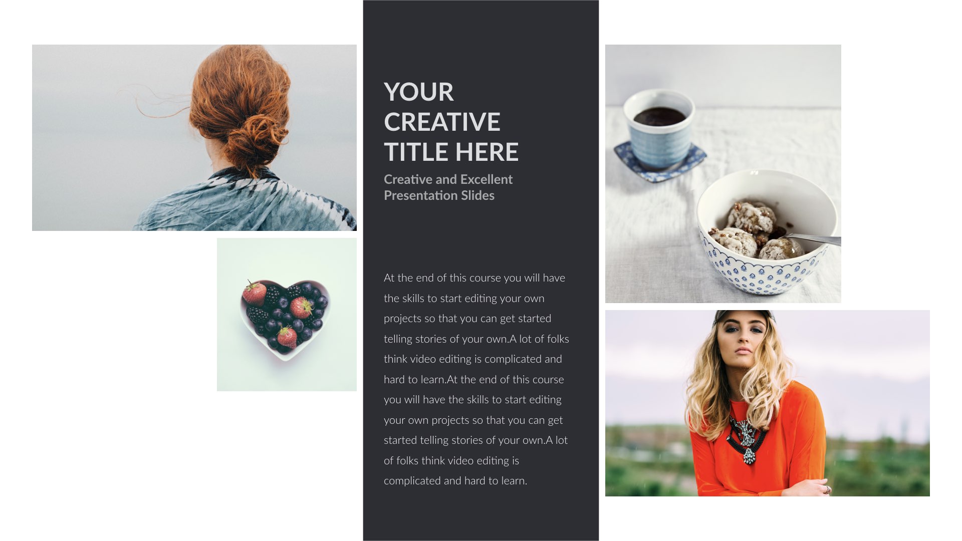 Feature - Creative Keynote Presentation, Presentation Templates ...
