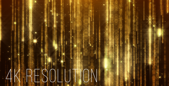 Golden Background 4K, Motion Graphics | VideoHive