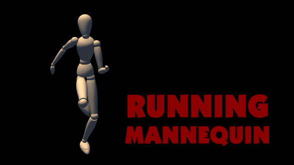 Art Mannequin Running, Motion Graphics | VideoHive