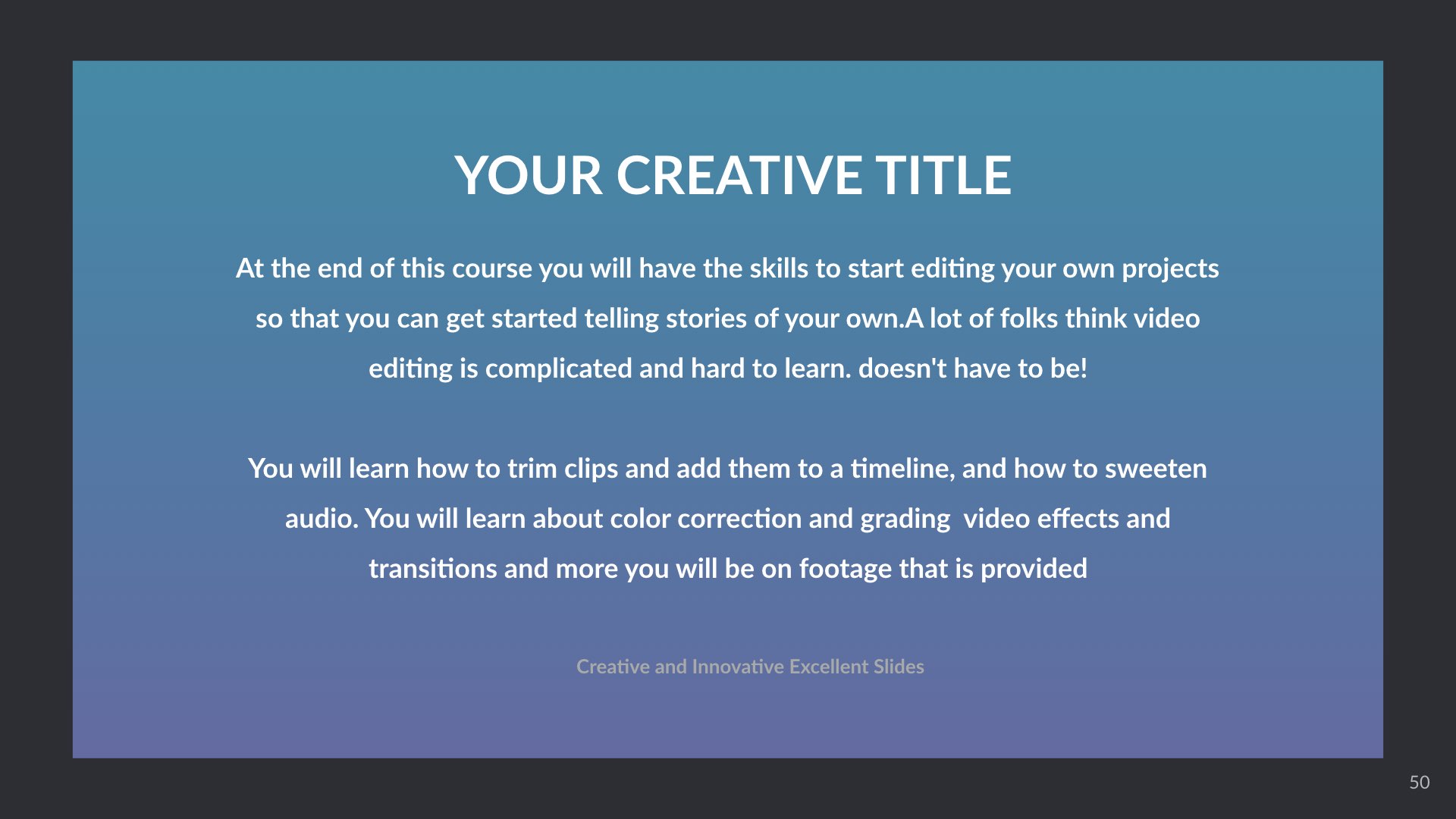Feature - Creative PowerPoint Presentation, Presentation Templates