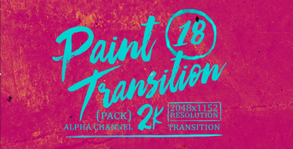 Paint Transition, Motion Graphics | VideoHive