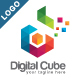 Digital Cube - Colorful Letter D Logo V2, Logo Templates | GraphicRiver