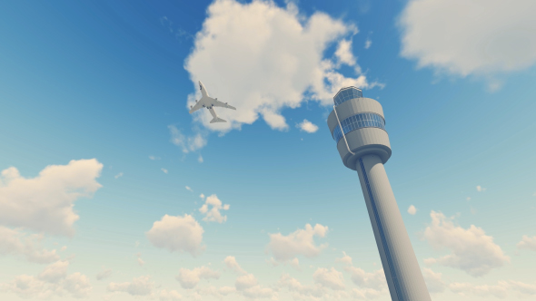 Airport Tower - 2, Motion Graphics | VideoHive